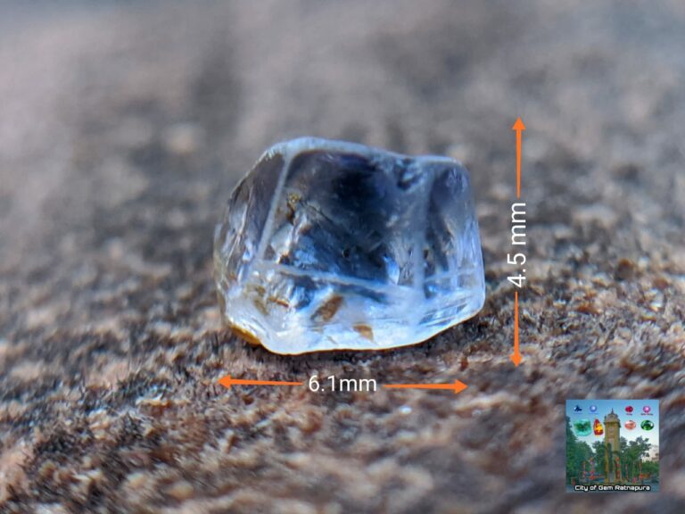 ඔට්ටු Ceylon Natural Heating Sapphire Rough Stone " Athul ottu"