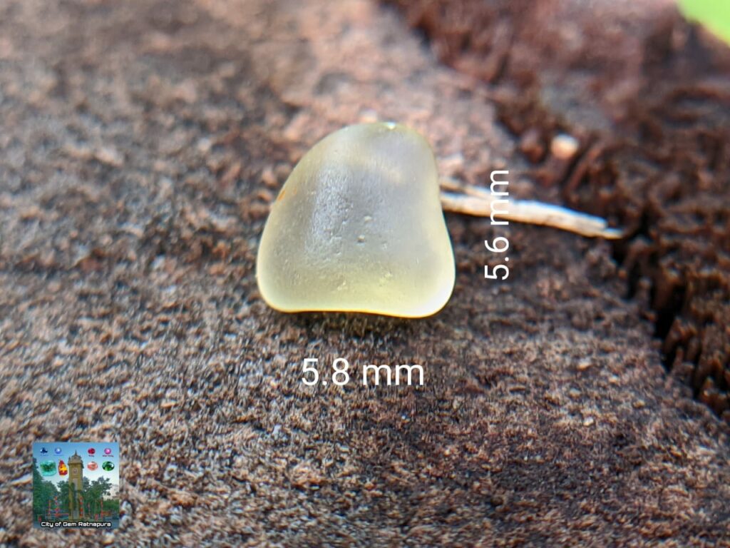 CEYLON NATURAL CHRYSOBERL ROUGH GEMSTONE