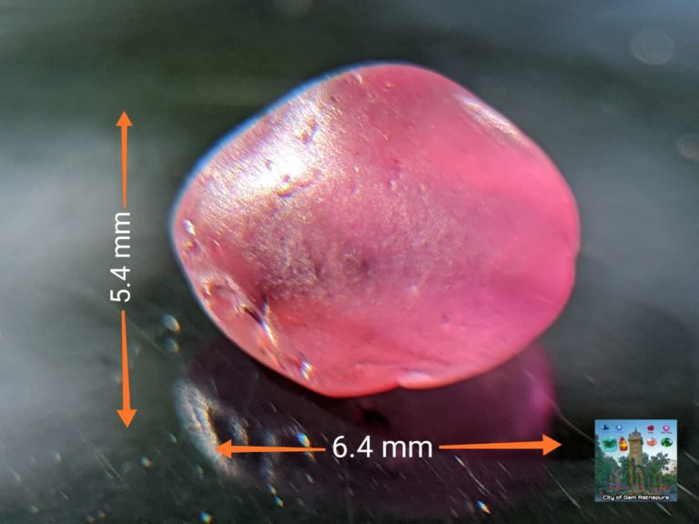 Ceylon Natural Ruby & Padparadscha Sapphire Rough Gemstones ( Sri ...