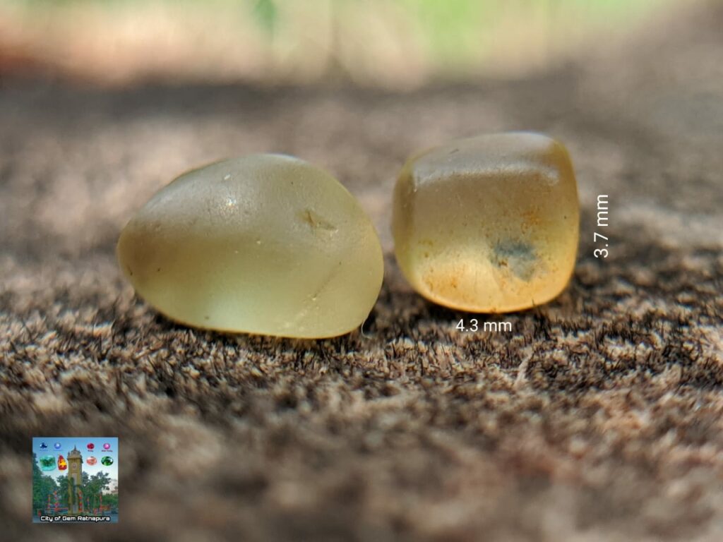 CEYLON NATURAL CHRYSOBERL ROUGH GEMSTONE