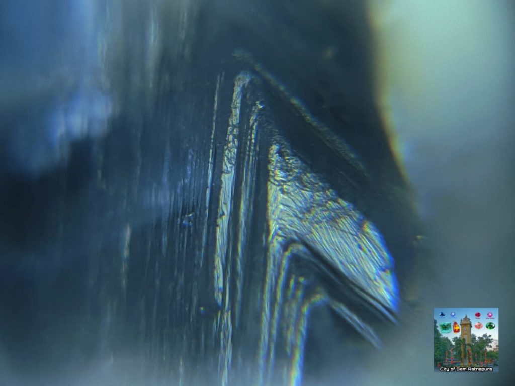 Ceylon Natural Heating Sapphire "ottu" Twin Crystal with Special ...