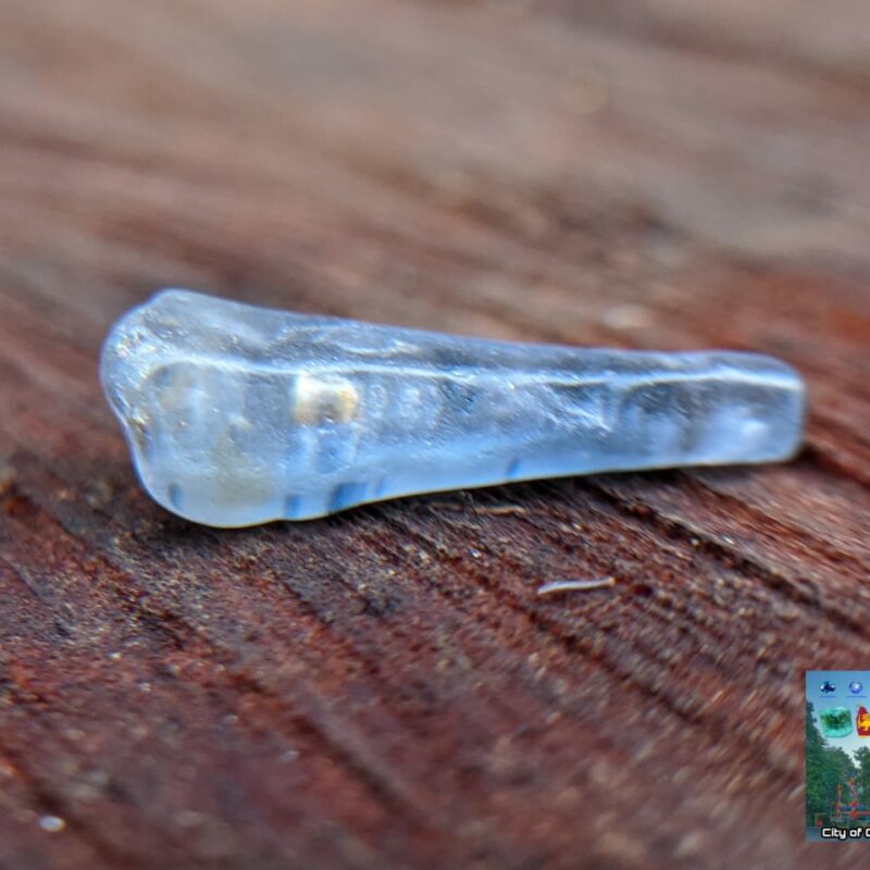 NATURAL HEATING SAPPHIRE CRYSTAL "Ottu Crystal"