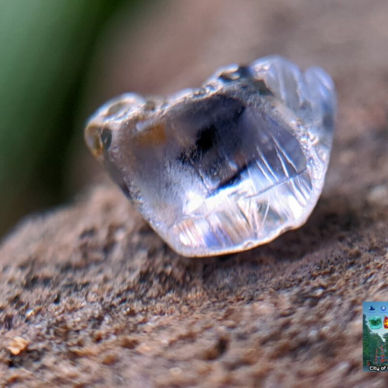 ඔට්ටු Ceylon Natural Heating Sapphire Rough Stone " Athul ottu"