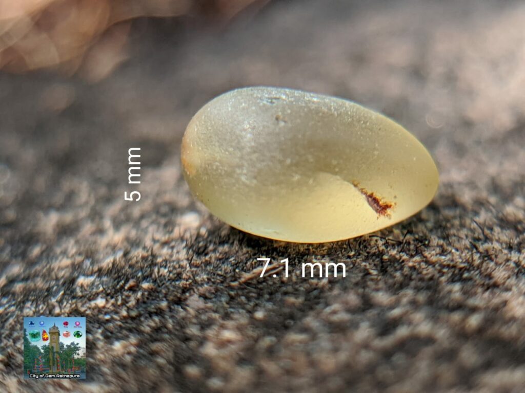 CEYLON NATURAL CHRYSOBERL ROUGH GEMSTONE