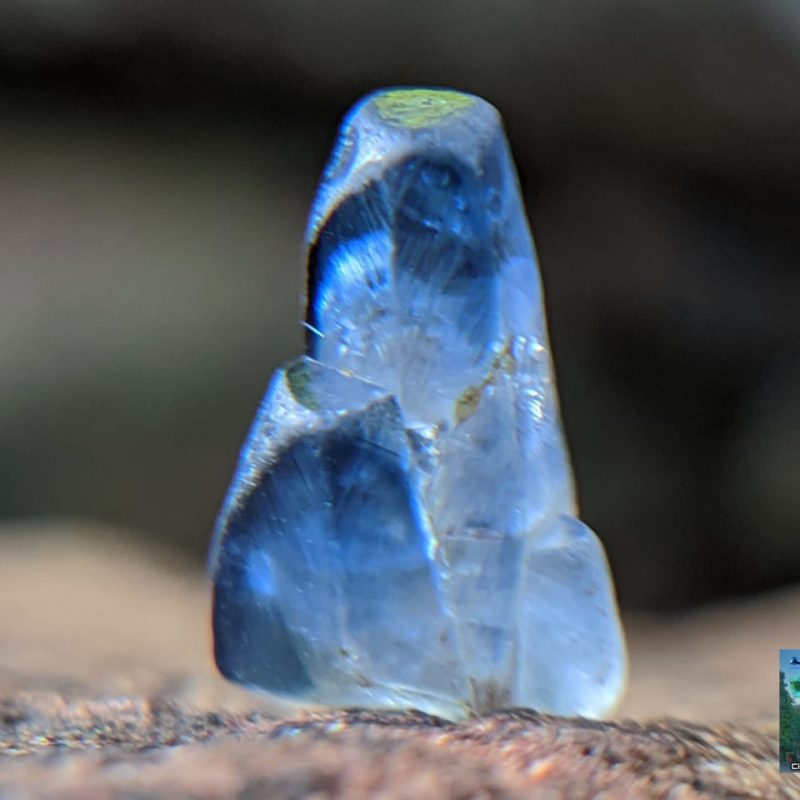 Ceylon Natural Heating Sapphire "ottu" Twin Crystal with Special ...