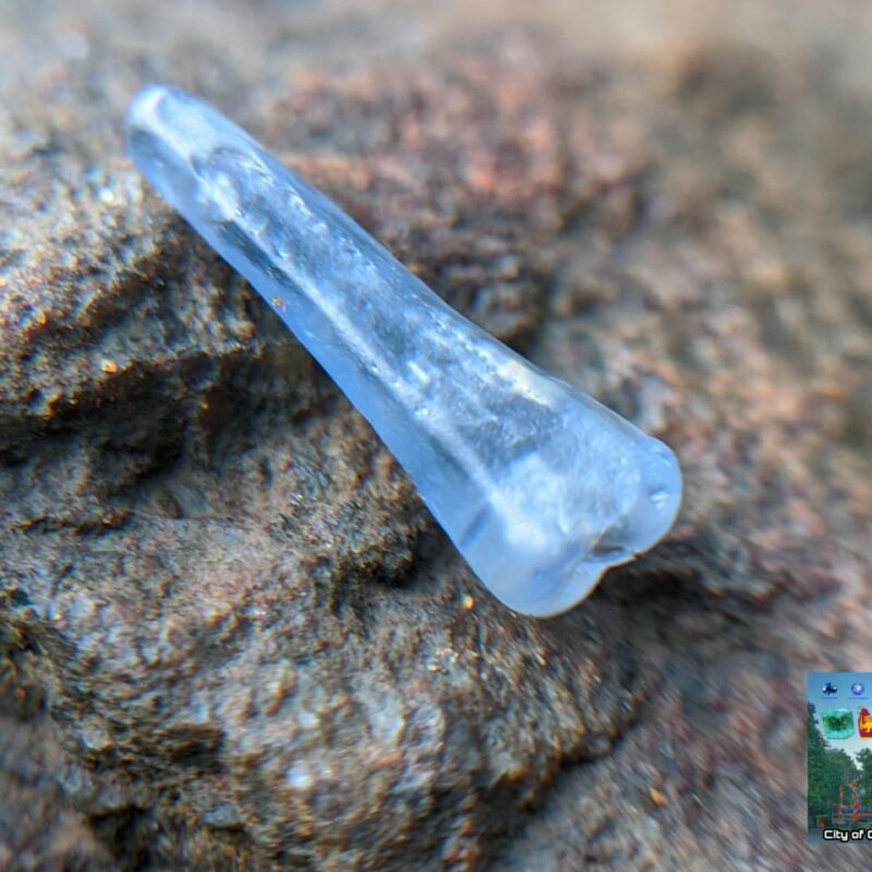 NATURAL HEATING SAPPHIRE CRYSTAL "Ottu Crystal"