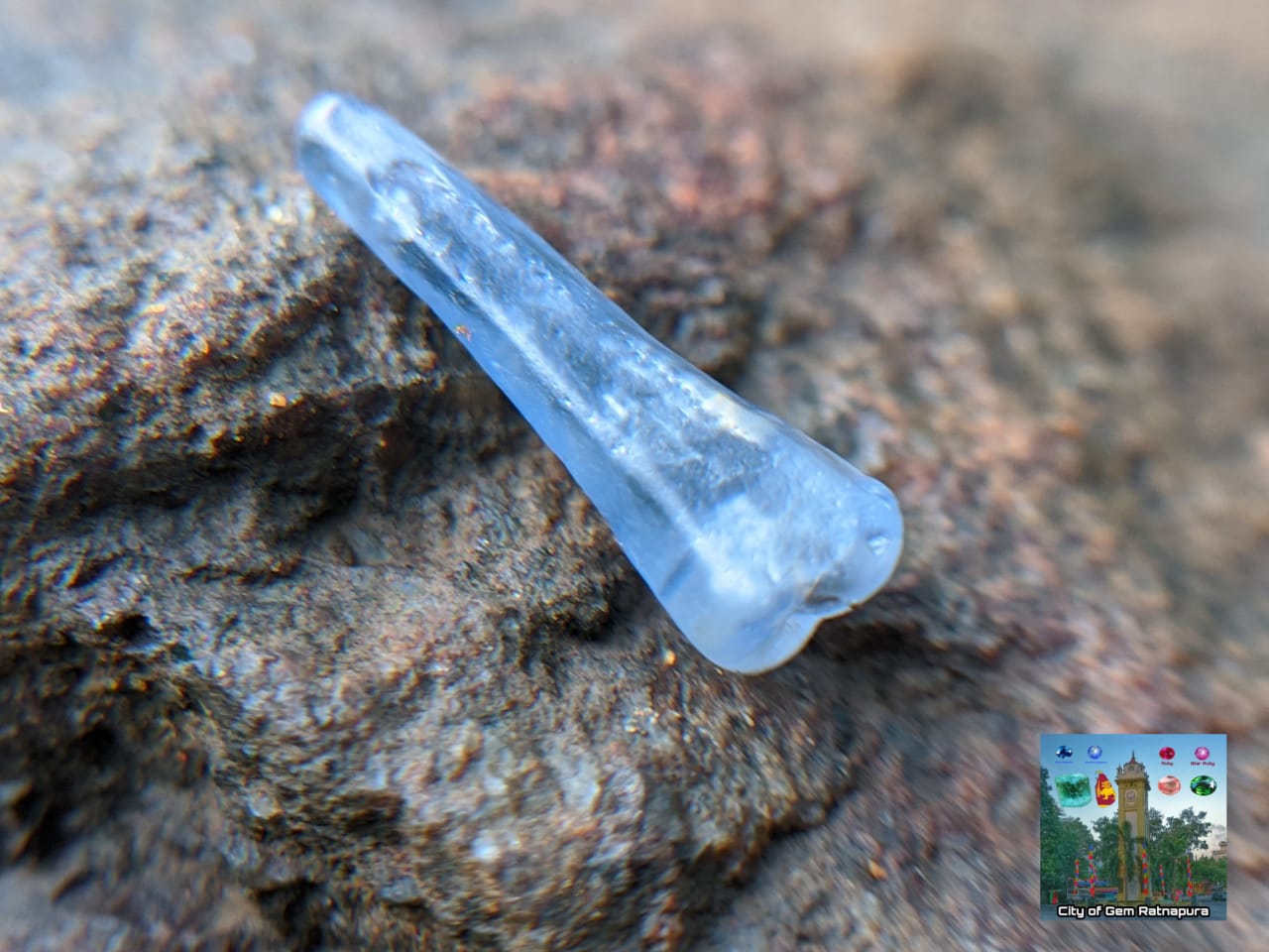 NATURAL HEATING SAPPHIRE CRYSTAL "Ottu Crystal"