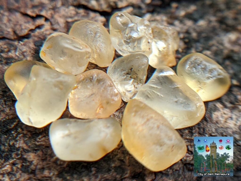 Ceylon Natural Chrysoberyl Rough Gemstones