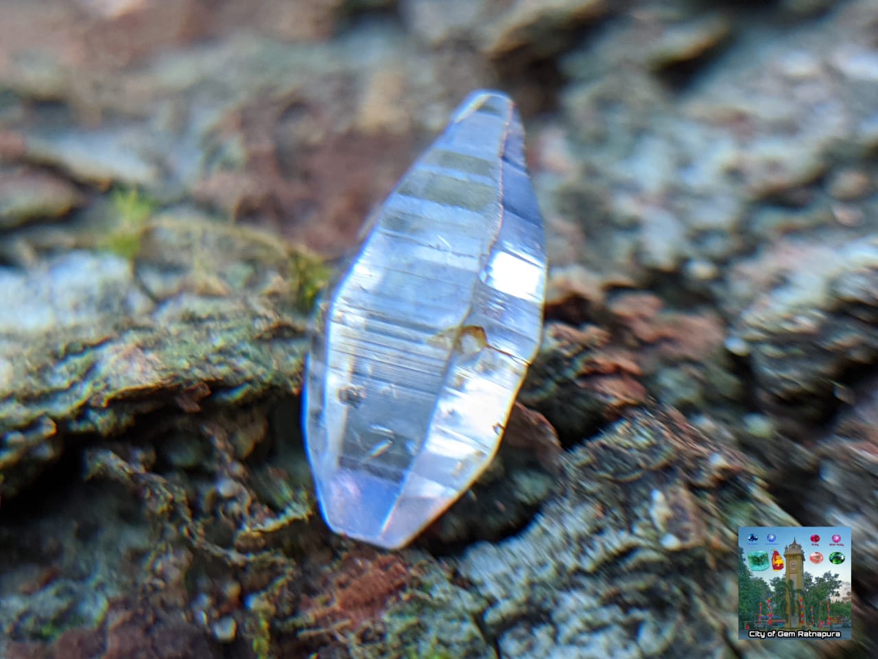 Ceylon Natural Small Sapphire Crystals Collection