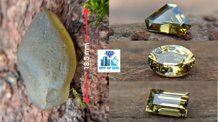 Another successfully completed Rare Green Sinhalite gemstone from city ...