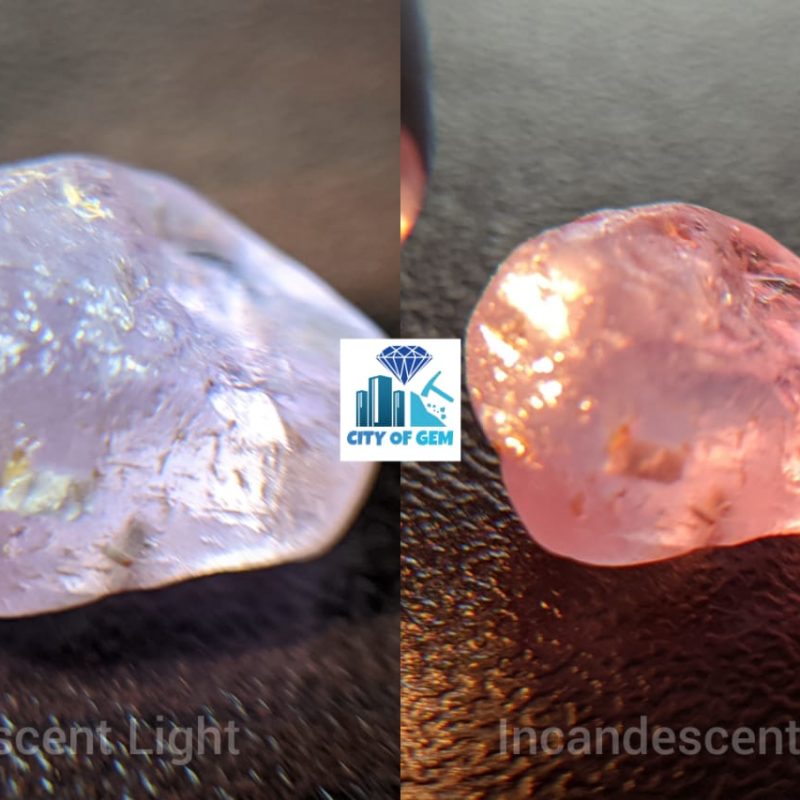 Ceylon Natural Colour Shifting Star Sapphire Rough Gemstone