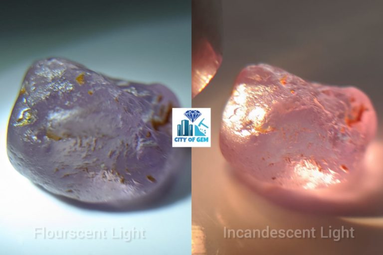 Ceylon Natural Colour Shifting Star Sapphire Rough Gemstone