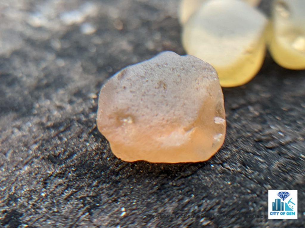 Ceylon Natural Sinhalite Rough Gemstones Lot