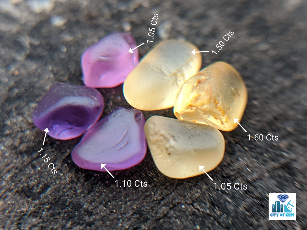 Purple Sapphire Rough Archives