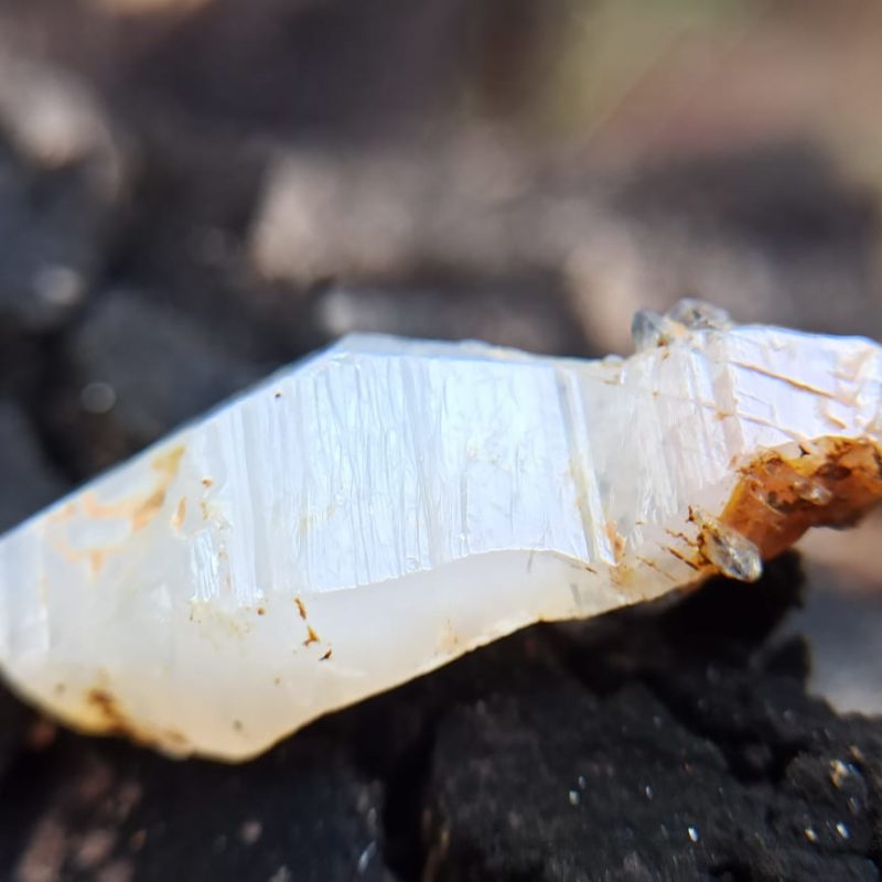 Ceylon Natural Double Terminated Unique Sapphire Milky Geuda Glass body ...