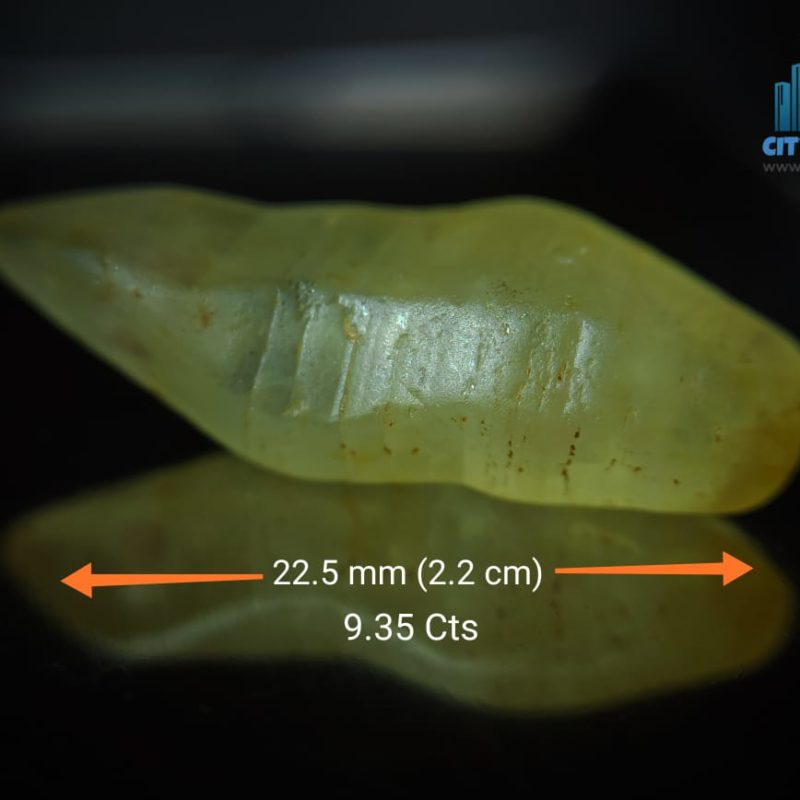 Ceylon Natural Yellow Sapphire Crystals