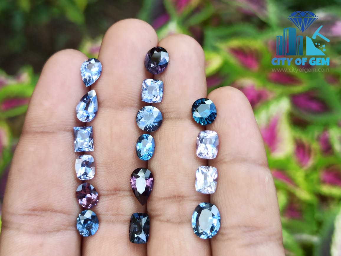 Ceylon Natural Fine Quality Spinel Lot