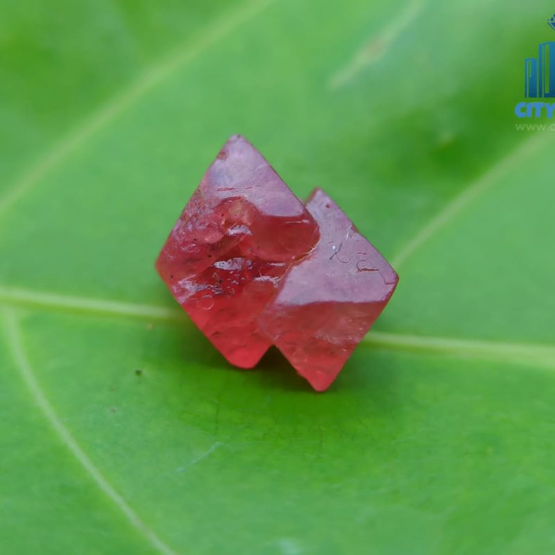 Natural Spinel Crystal Collection with Twin Crystals