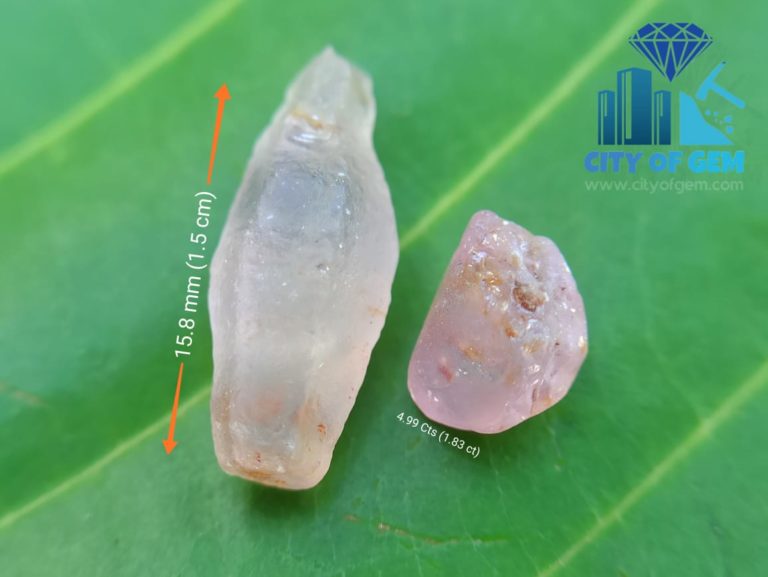 Different Colours of Ceylon Natural Sapphire Crystals with alluvial ...