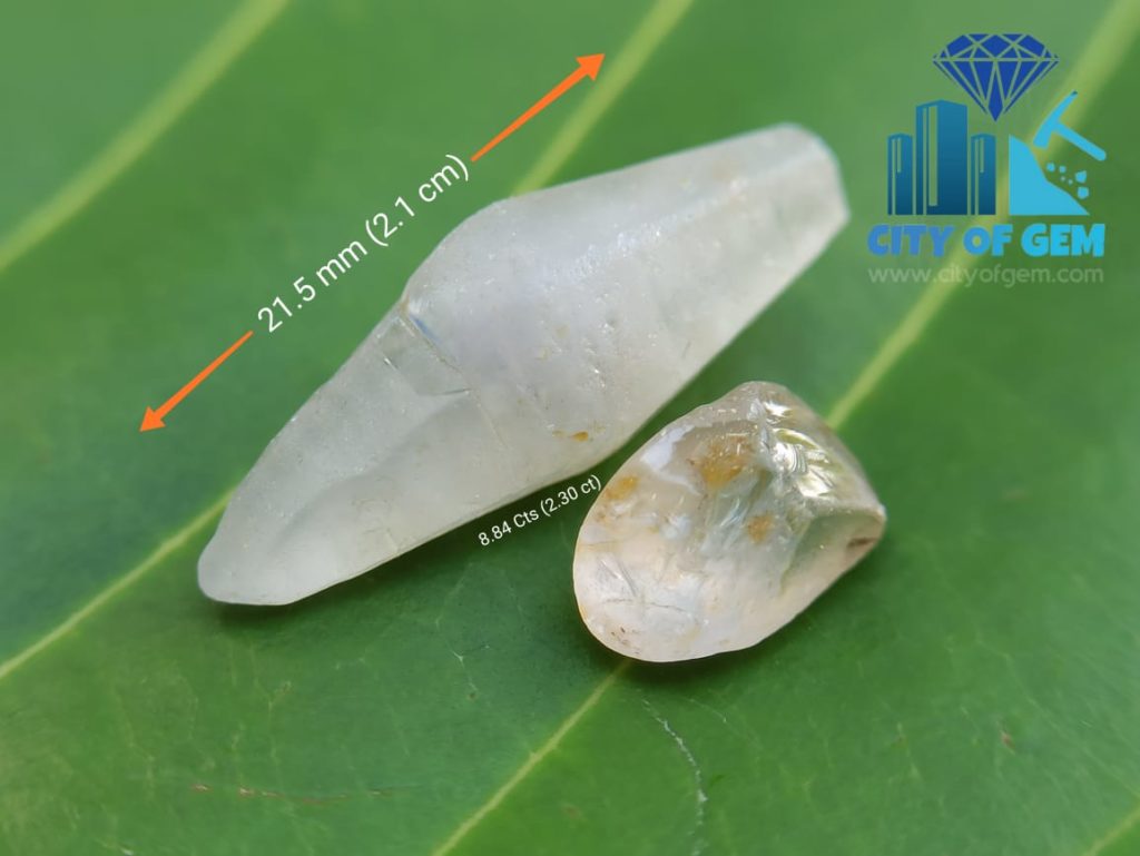 Different Colours of Ceylon Natural Sapphire Crystals with alluvial ...