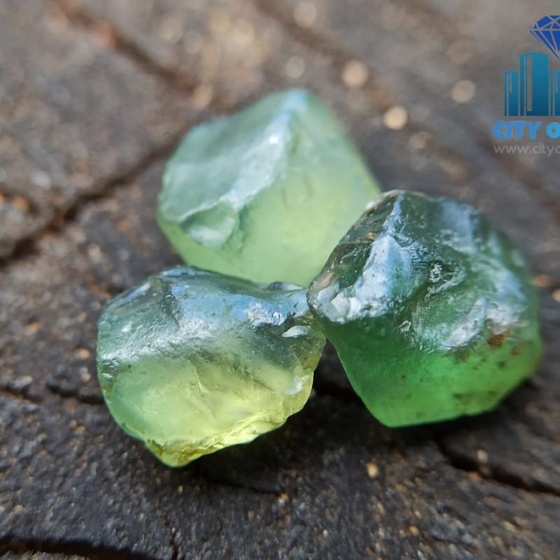 Natural Zircon Raw Gemstones