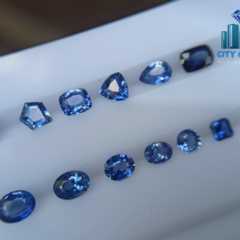 Ceylon Blue Sapphire Collection (H) - Mix Shapes