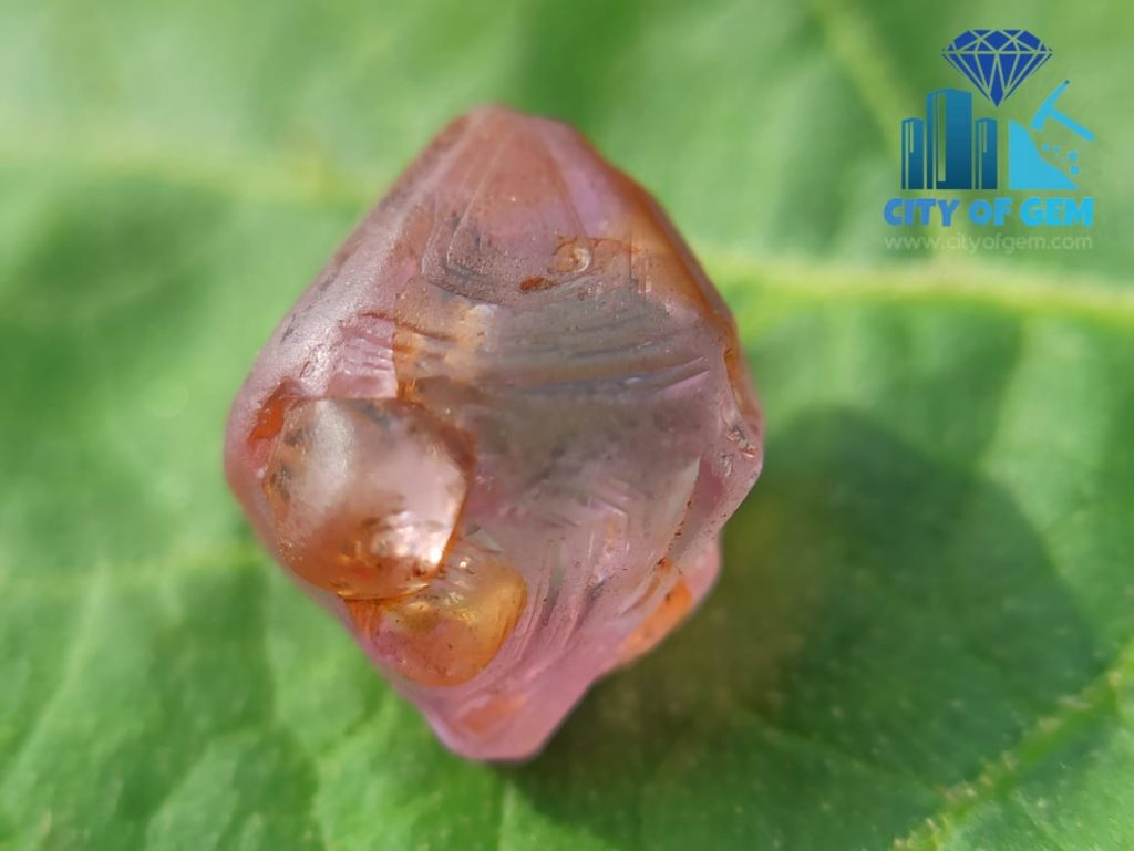 Transparent Natural Pink Spinel Complete Glass Body Crystal with ...