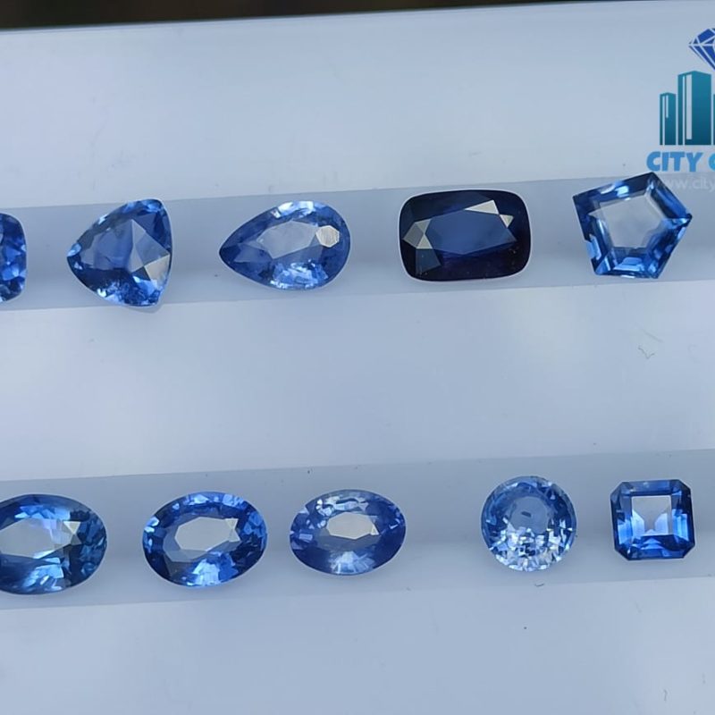 Ceylon Blue Sapphire Collection (H) - Mix Shapes