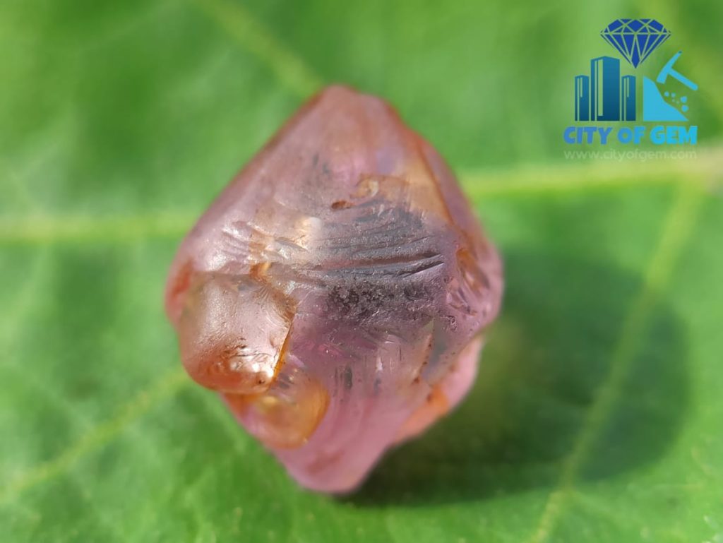 Transparent Natural Pink Spinel Complete Glass Body Crystal with ...