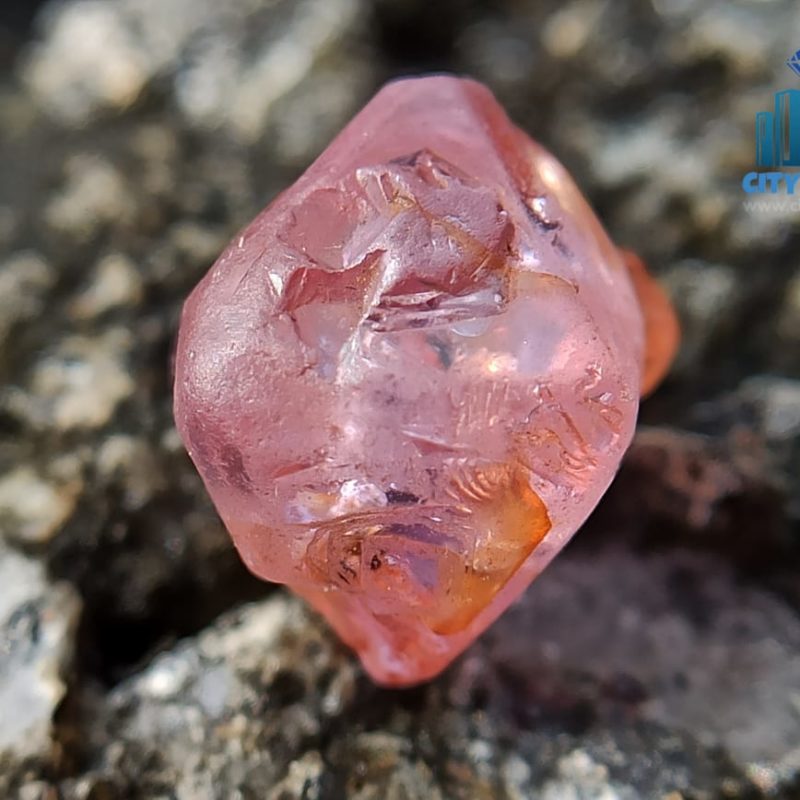 Transparent Natural Pink Spinel Complete Glass Body Crystal with ...