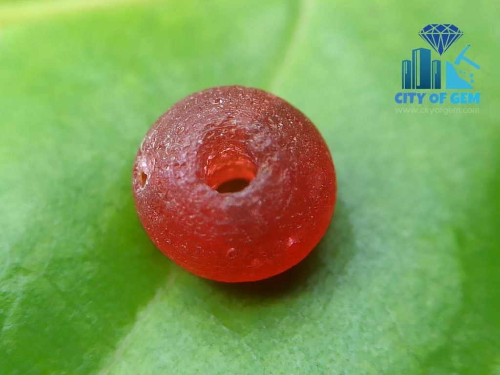 Ancient Necklace Beads from Sri Lanka "mukkaru stones"
