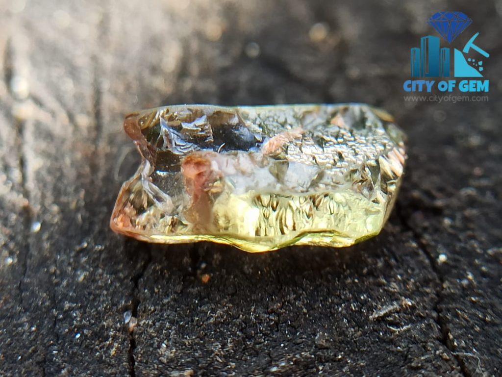 Rare Natural Andalusite Rough Gemstones with strong pleochroism