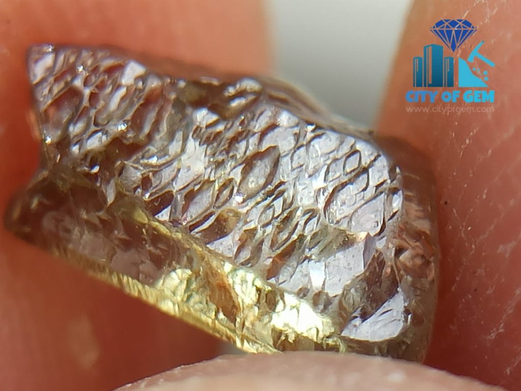 Rare Natural Andalusite Rough Gemstones with strong pleochroism
