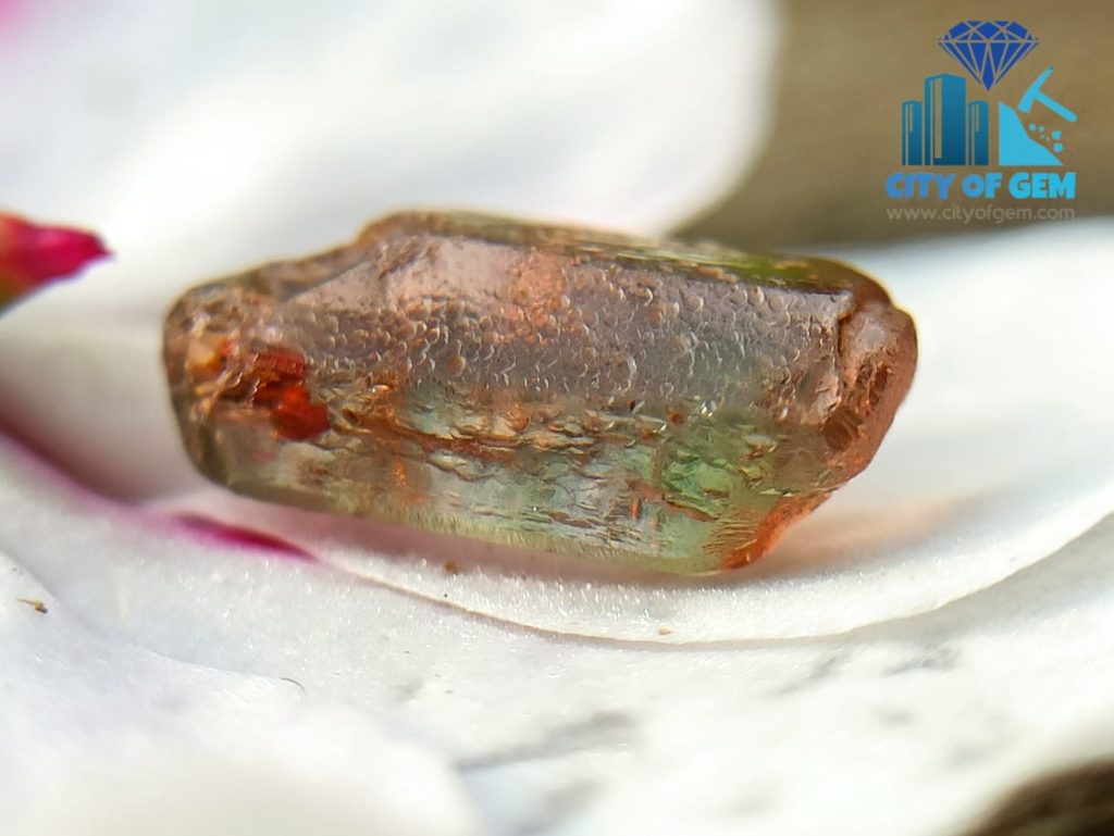 Rare Natural Andalusite Rough Gemstones with strong pleochroism