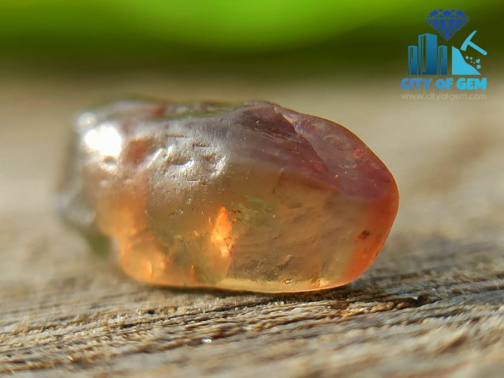 Rare Natural Andalusite Rough Gemstones with strong pleochroism