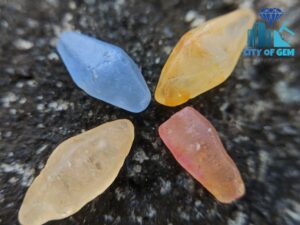 Ceylon Natural Sapphire Complete Crystals Collection with Unique ...