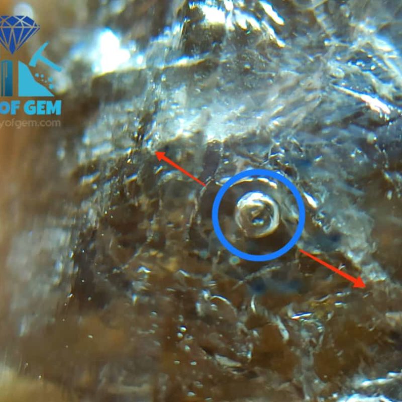 Ceylon Natural Enhydro Quartz Crystal Cluster - Visible 2 moving gass ...