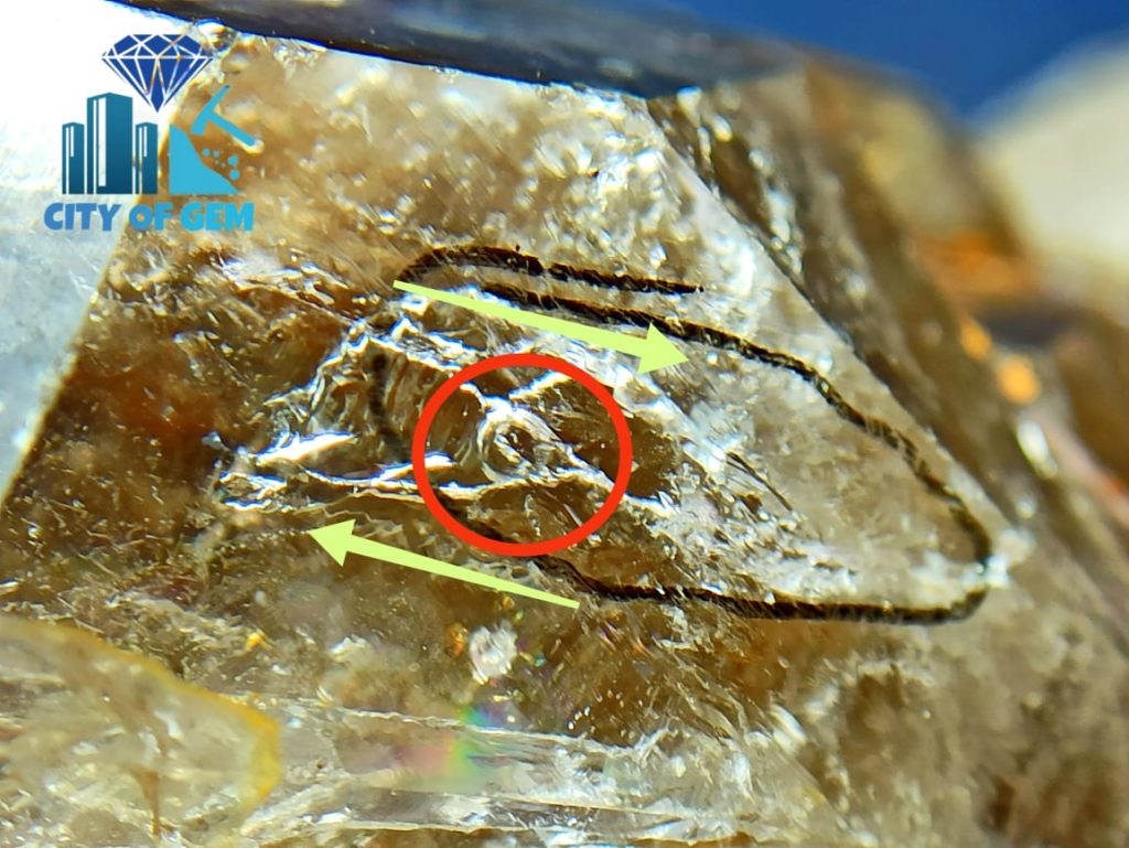 Ceylon Natural Enhydro Quartz Crystal Cluster - Visible 2 moving gass ...