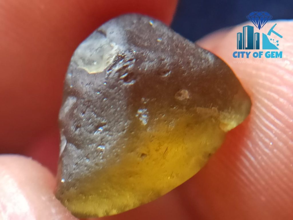 Ceylon Natural Green Sinhalite Facet Grade Rough Stone