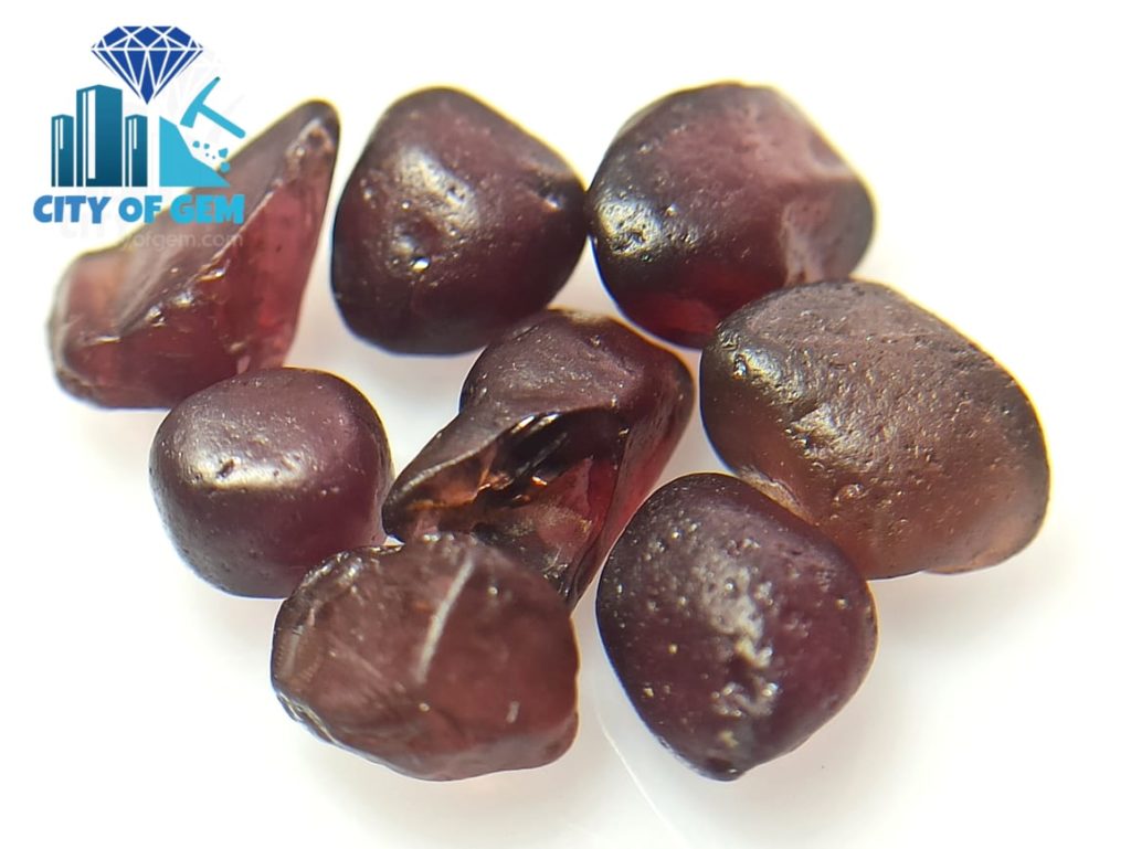 Ceylon Natural Mix Colour Facet Grade Rough Zircon Collection