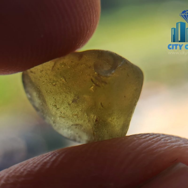 Ceylon Natural Green Sinhalite Facet Grade Rough Stone