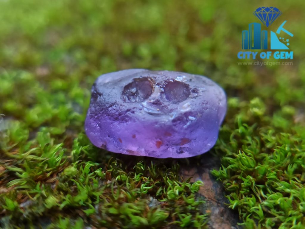 Ceylon Natural Rough Sapphire Mix Color Collection from City of Gem