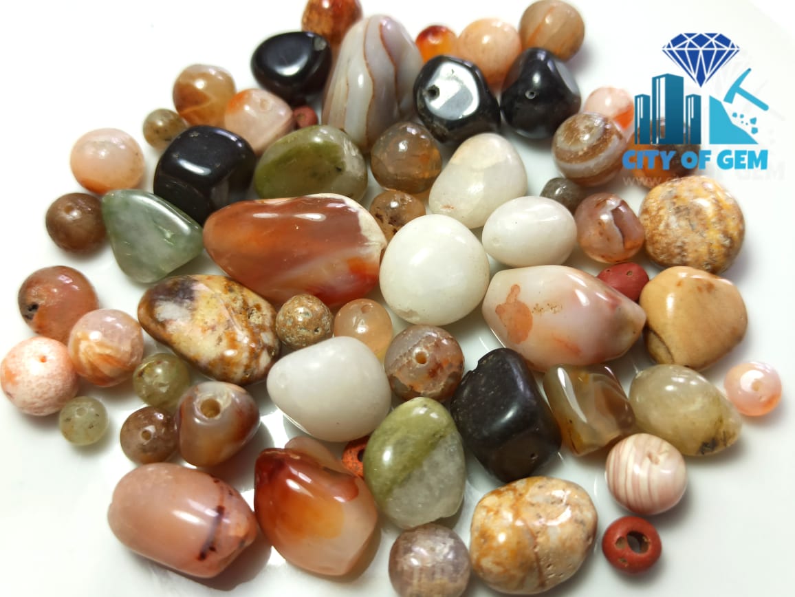 Ancient Mukkaru Beads Collection from Old Mukkaru Mining in Sri Lanka ...