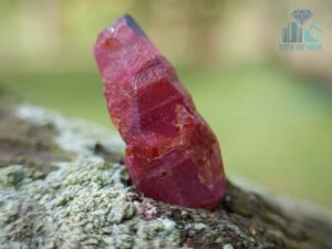 Natural Ruby Crystal from Kolonna Mining, Sri Lanka - Corundum Crystal