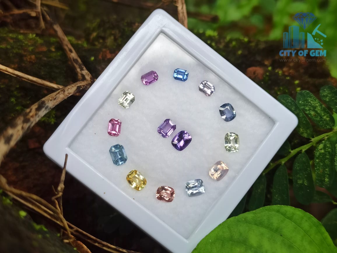 Ceylon Natural Red & Pink Garnet Collection for Jewelry Designs