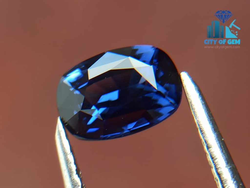 Ceylon Natural Blue Sapphire Faceted Gemstones Collection 1-2 Ct Range