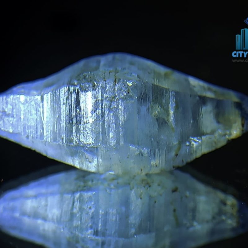 Sapphire Complete Double Terminated Bipyramidal Crystal with Good ...