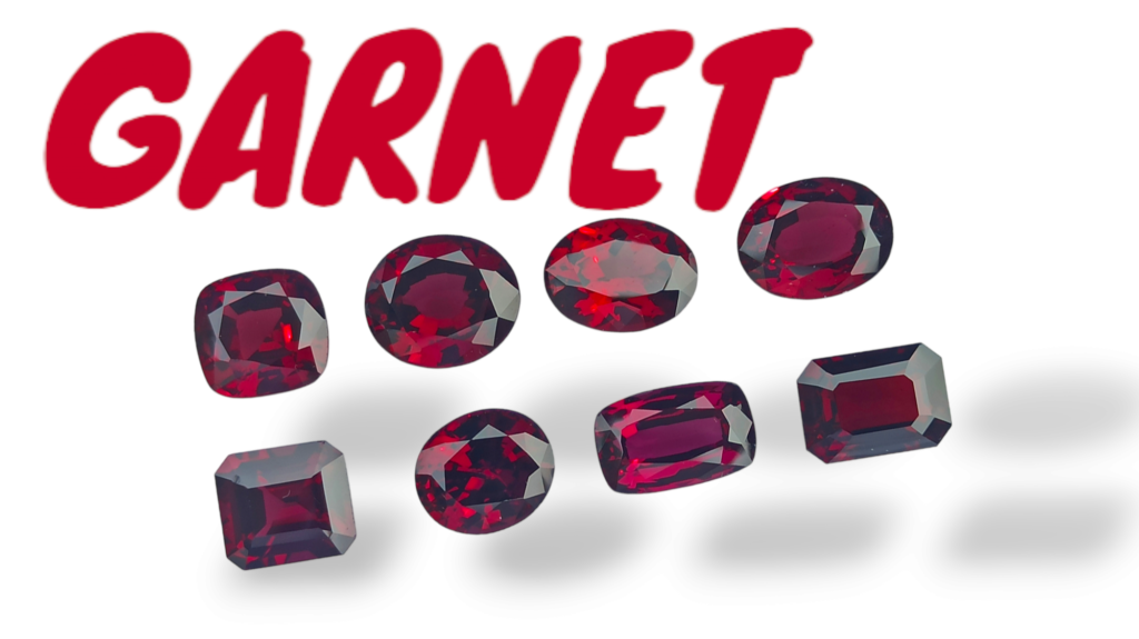 8 pieces of Garnet Collection