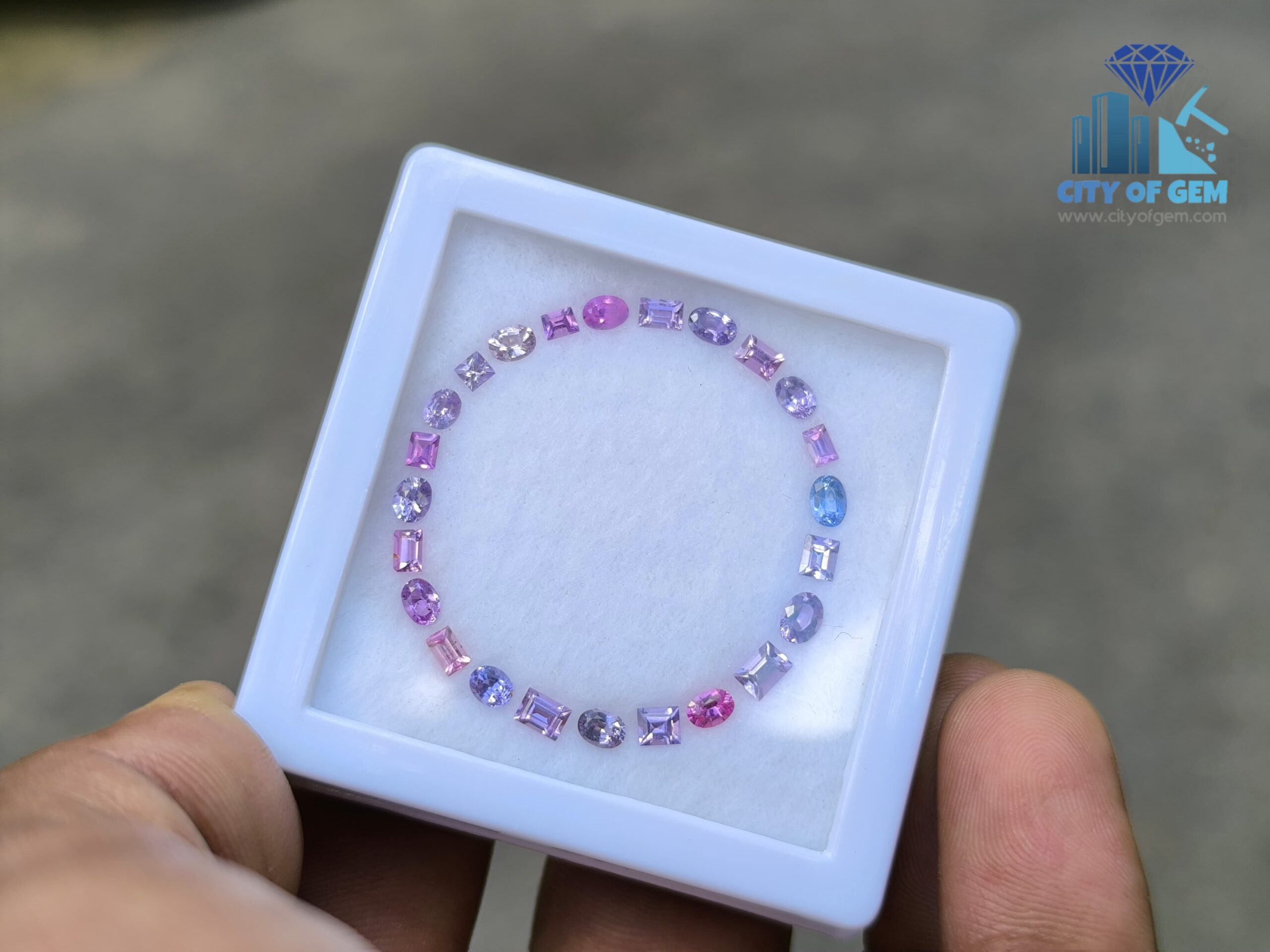 Ceylon Natural Sapphire Collection for Jewelry Design