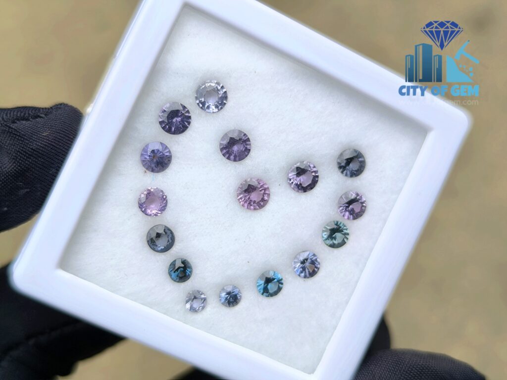 Natural Spinel Round Collection for Jewelry Designs